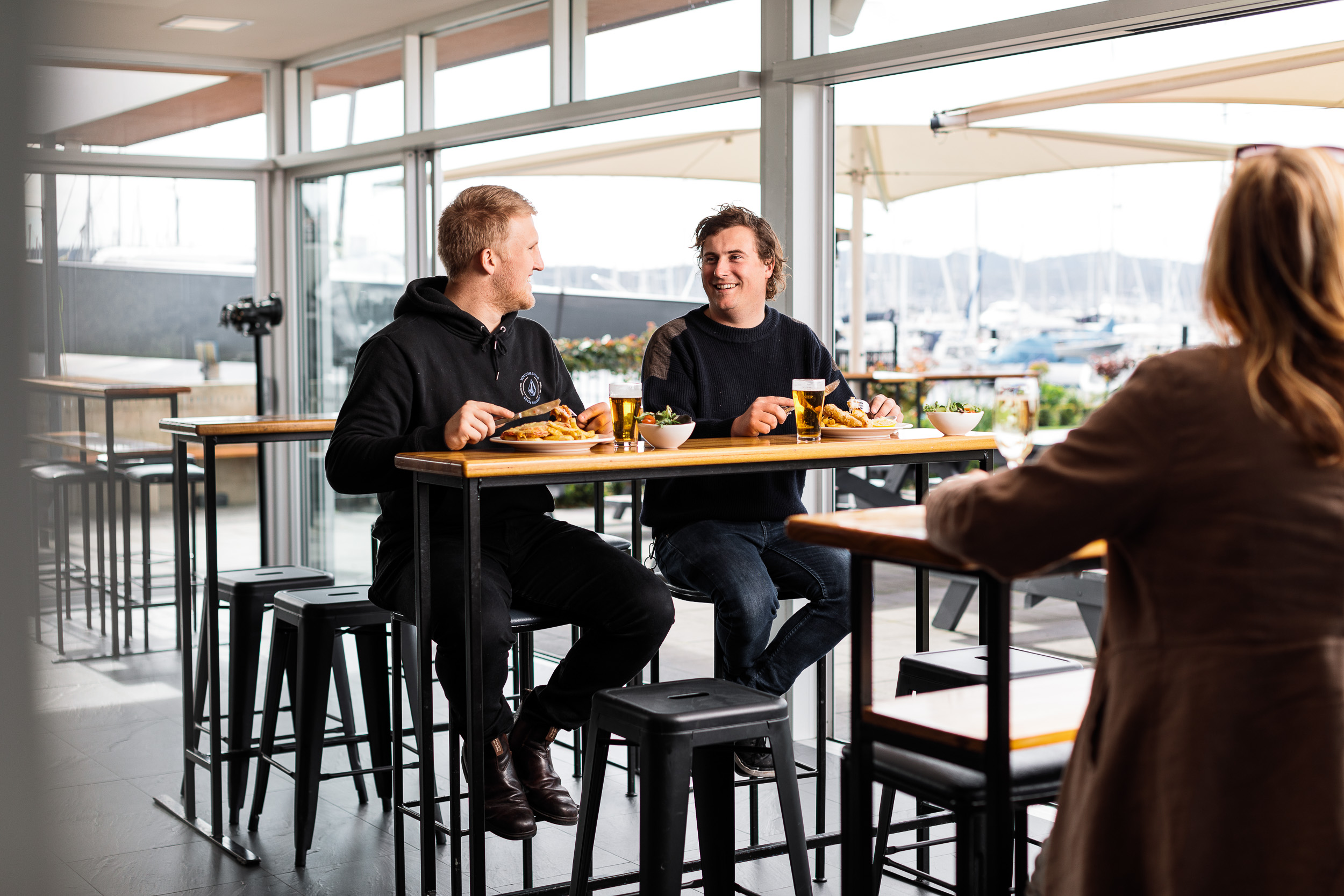 Moorings @DSS Restaurant & Bar | Derwent Sailing Squadron