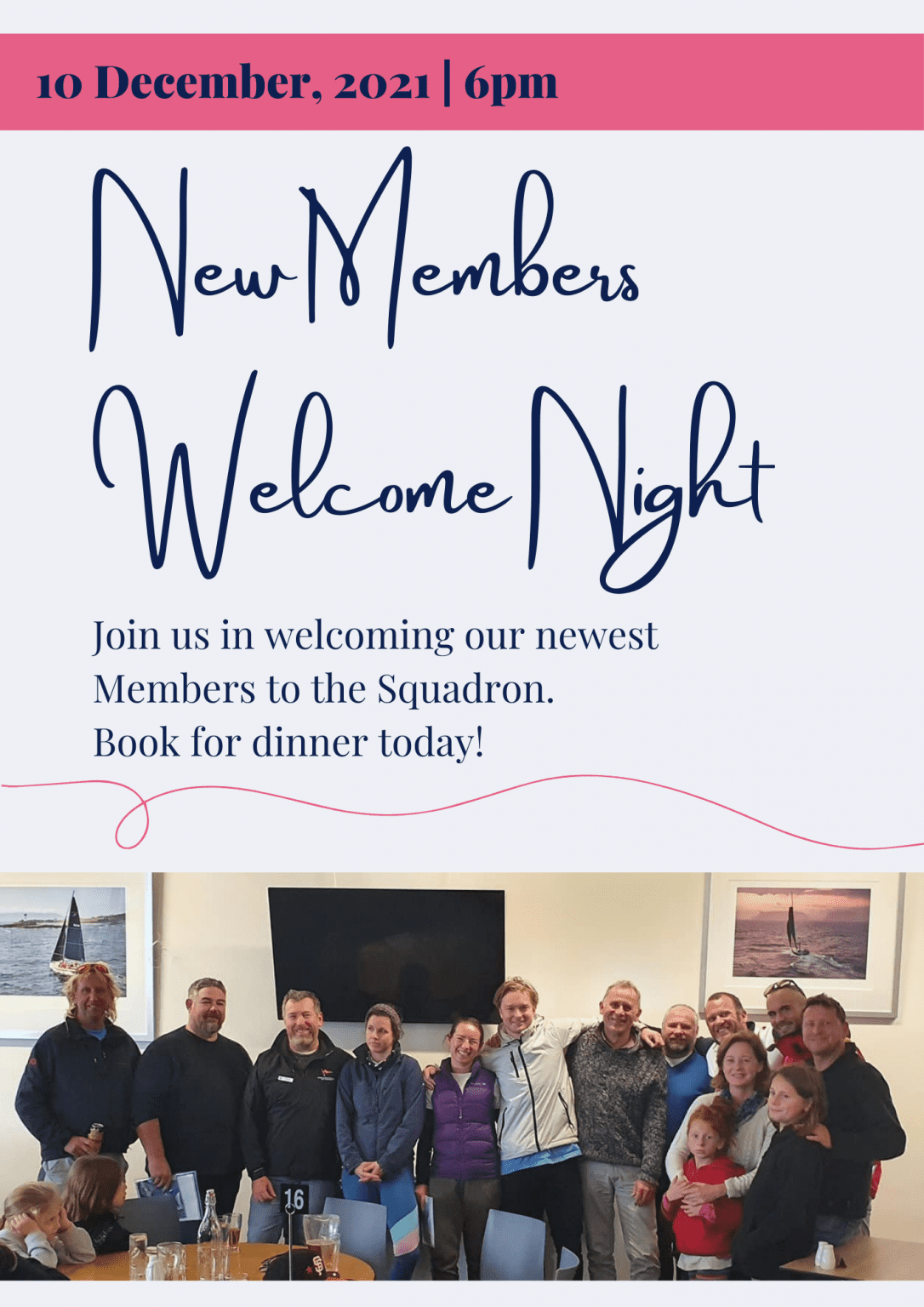 New Members Poster | Derwent Sailing Squadron