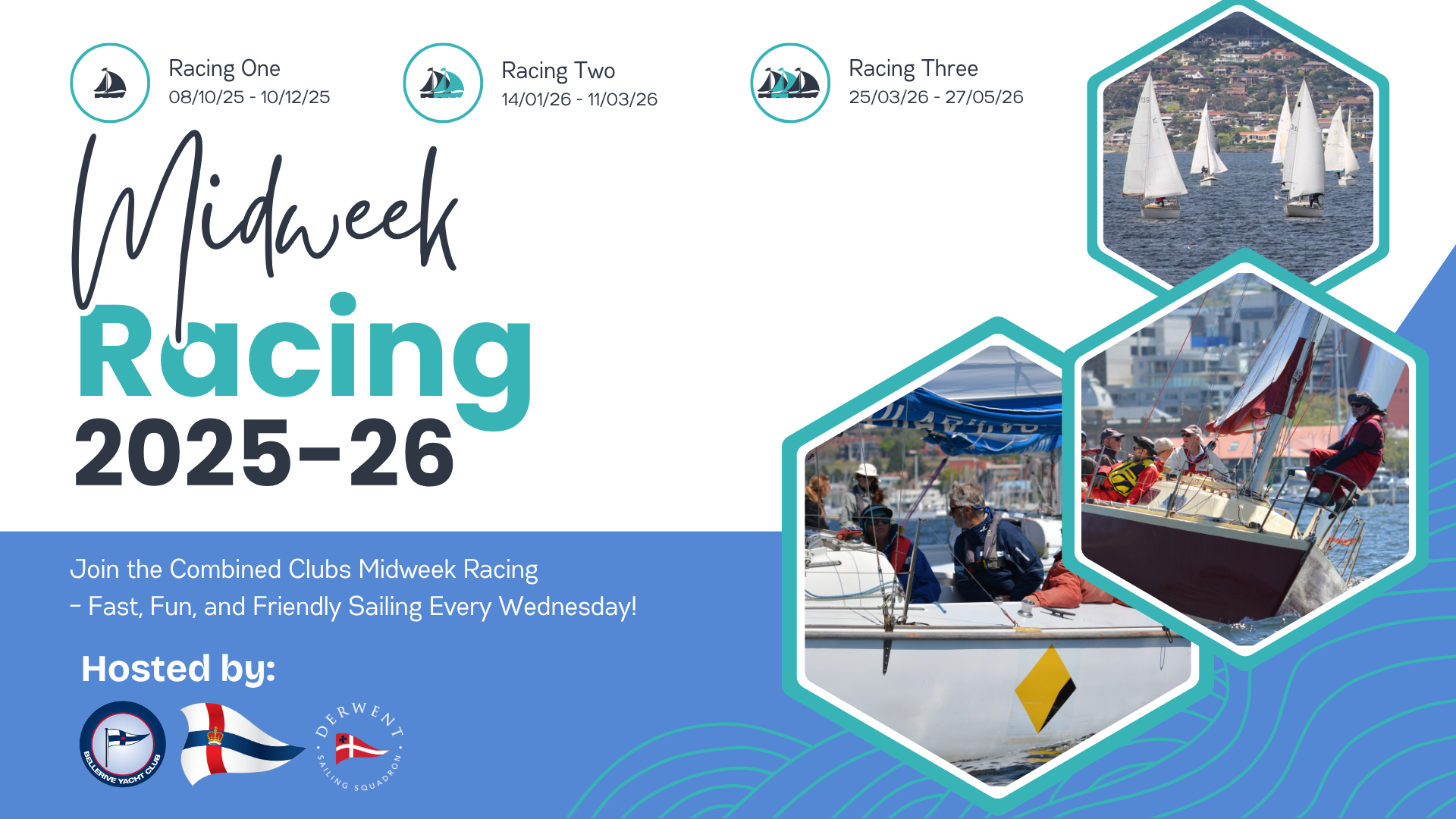 2025-26 Combined Clubs Midweek Racing - Events 1-3 | Derwent Sailing ...