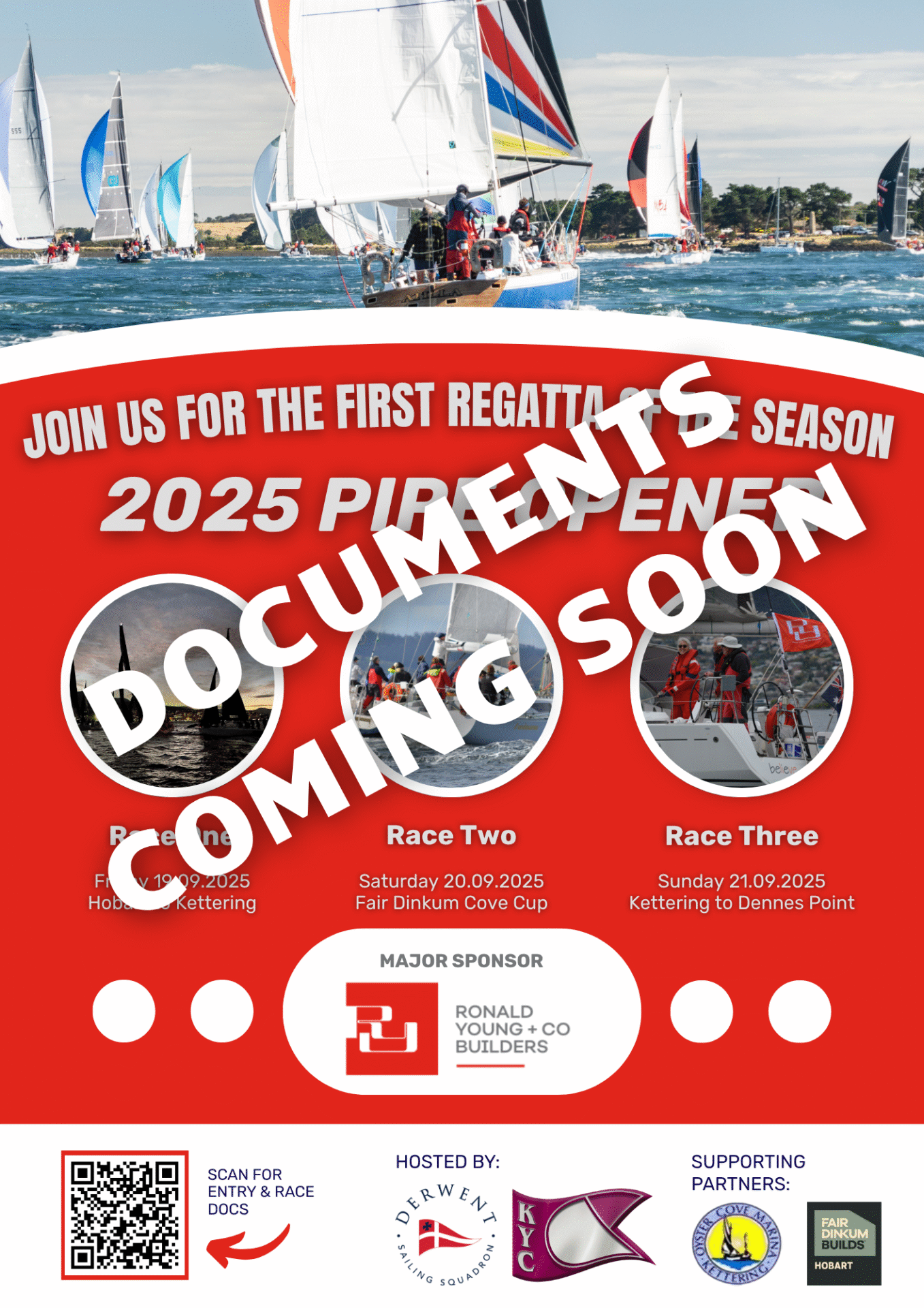 2025 Pipe Opener | Derwent Sailing Squadron
